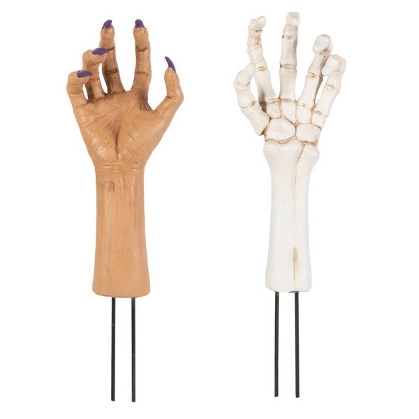 Gerson 14" Zombie Hand Pathway Marker Assortment - 2421470 | Blain's ...