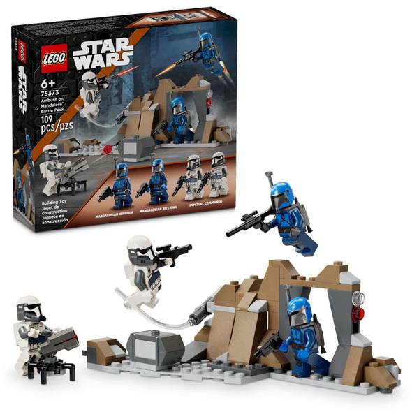 LEGO Ambush on Mandalore Battle Pack 75373 Building Kit - 6470420 ...