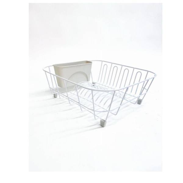Grayline Small Dish Drainer-White - 44400 | Blain's Farm & Fleet