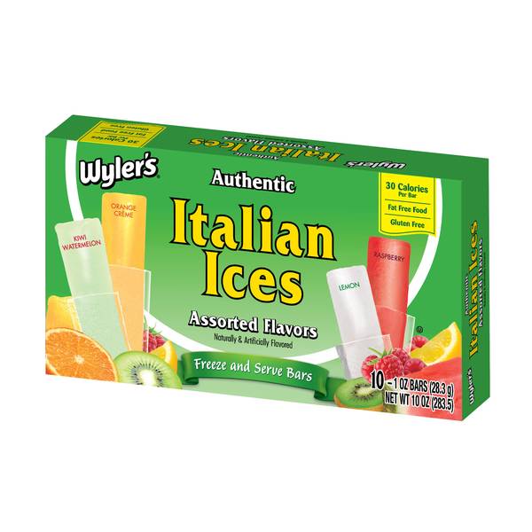 Wyler's 10-Count 1 oz Authentic Italian Ices - 728652 | Blain's Farm ...
