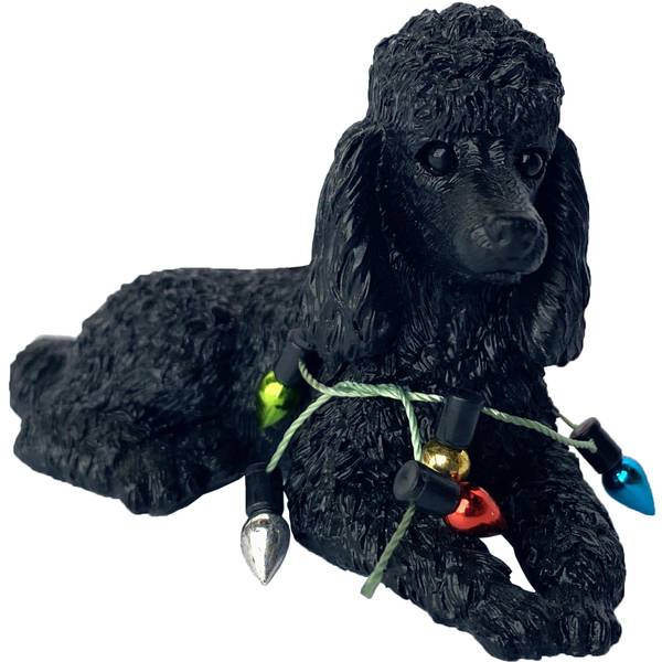 Sandicast Black Poodle Ornament - XSO12103 | Blain's Farm & Fleet