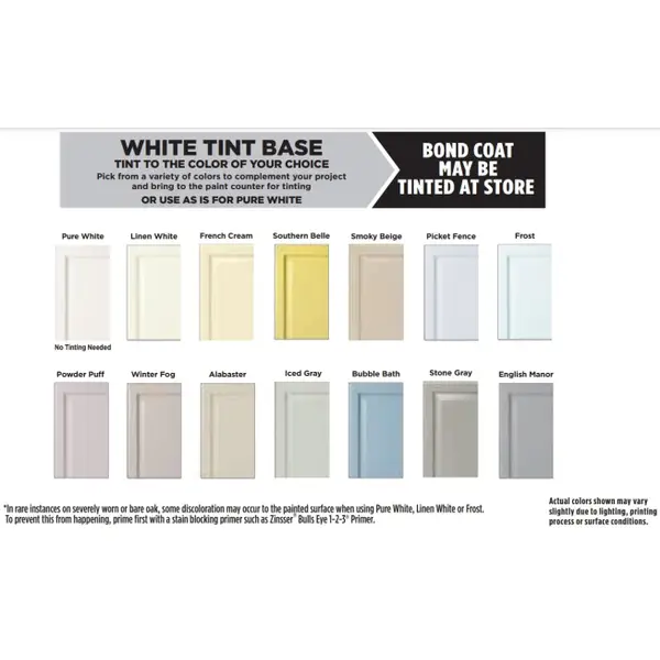 Rust Oleum Transformations Color Chart