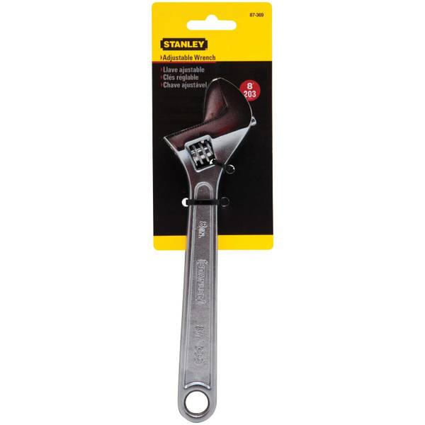Stanley 8" Adjustable Wrench - 87-369 | Blain's Farm & Fleet