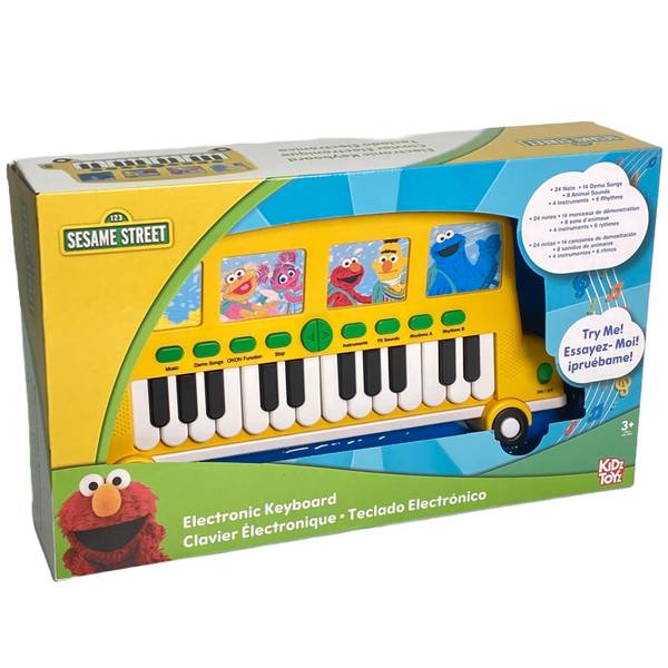 Kidz Toys Sesame Street Bus Keyboard - 17011 | Blain's Farm & Fleet