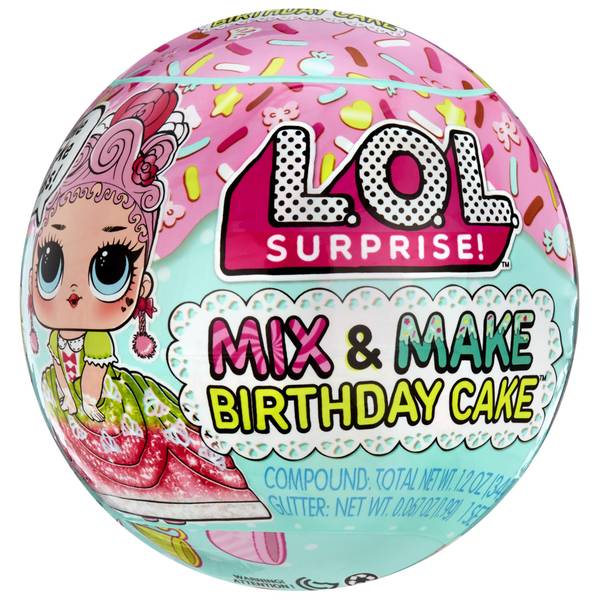 LOL Surprise Mix and Make Birthday Cake Tots Blind Assortment - 593140 ...