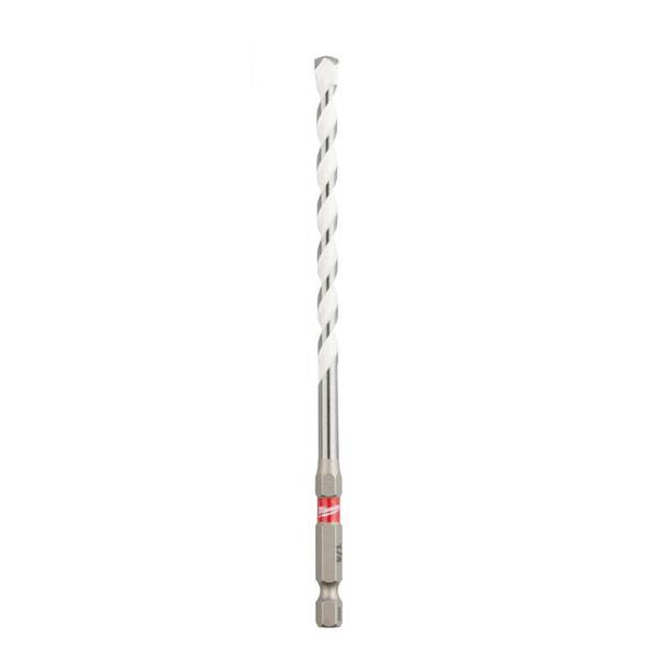 Milwaukee 1/4" x 4" x 6" SHOCKWAVE Impact Duty Carbide Multi-Material ...