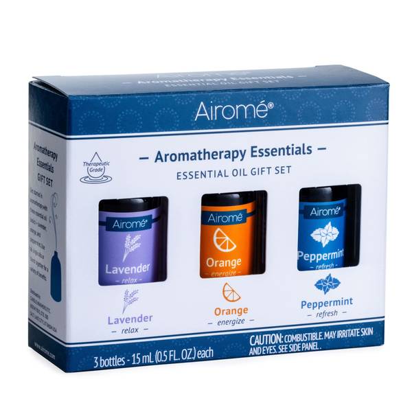 Airome Aromatherapy Essentials Oil Gift Set - ECOMB21 | Blain's Farm ...