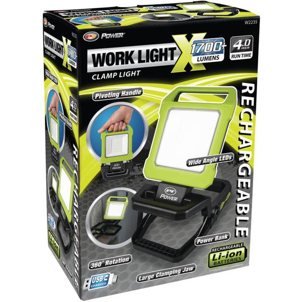 Firepoint 1700LM Li-ion Clamp Work Light - W2235 | Blain's Farm & Fleet