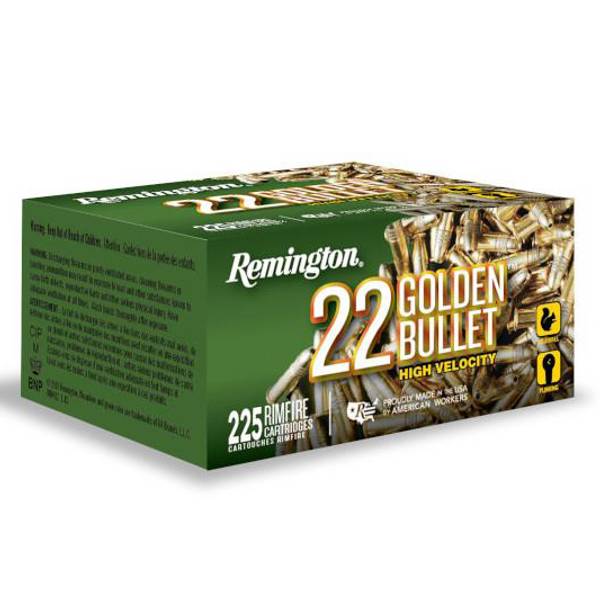 Remington 22 Golden Bullet 22 LR 36 Grain - 21229 | Blain's Farm & Fleet