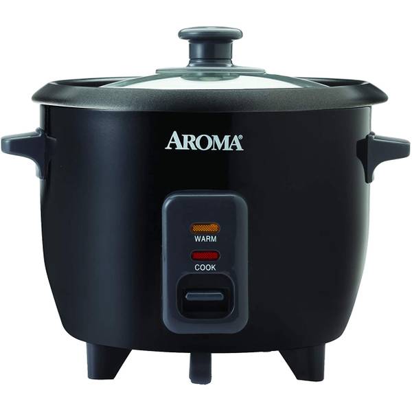 Aroma 6-Cup Pot Style Rice Cooker and Food Steamer - ARC3631NGB | Blain ...