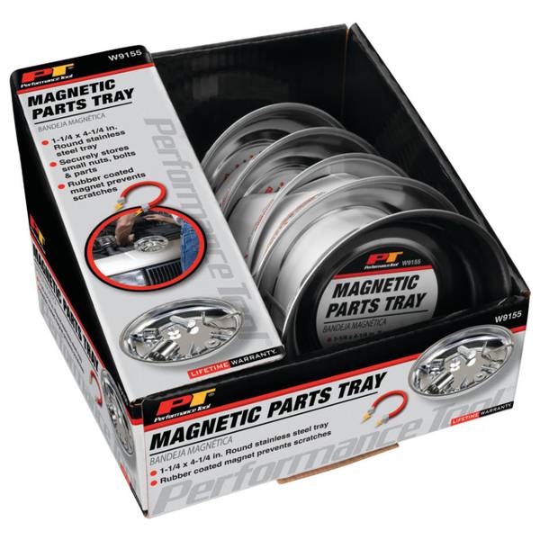 Performance Tool 4-1/4" Magnetic Parts Tray - W9155 | Blain's Farm & Fleet