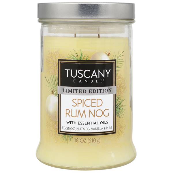 Tuscany Candle 18 oz Spiced Rum Nog Candle - 75232 | Blain's Farm & Fleet