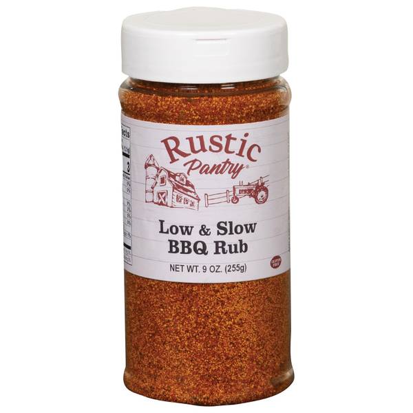 Rustic Pantry 9 oz Low and Slow BBQ Rub - 742 | Blain's Farm & Fleet