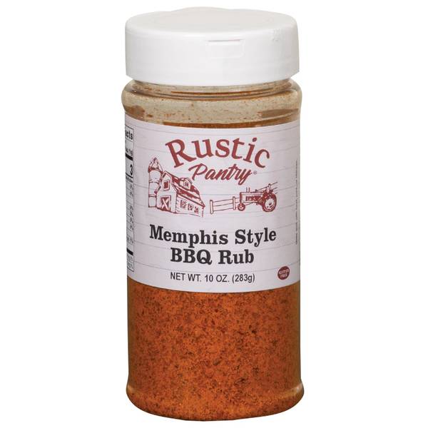 Rustic Pantry 10 oz Memphis Style BBQ Rub - 719 | Blain's Farm & Fleet