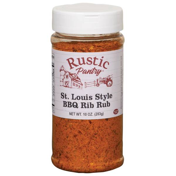 Rustic Pantry 10 oz St. Louis Style BBQ Rib Rub - 720 | Blain's Farm ...