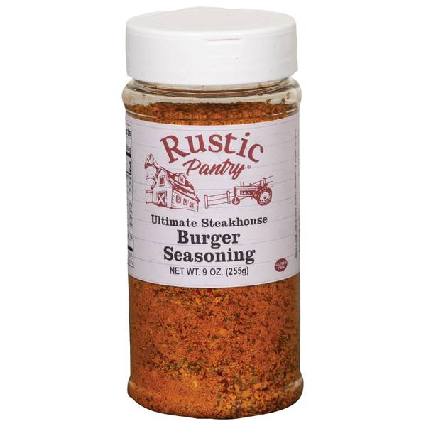 Rustic Pantry 9 oz Ultimate Steakhouse Burger Seasoning - 706 | Blain's ...