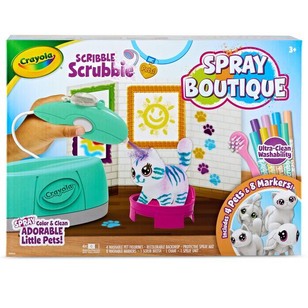 Crayola Scribble Scrubbie Spray Boutique - 74-0228 | Blain's Farm & Fleet