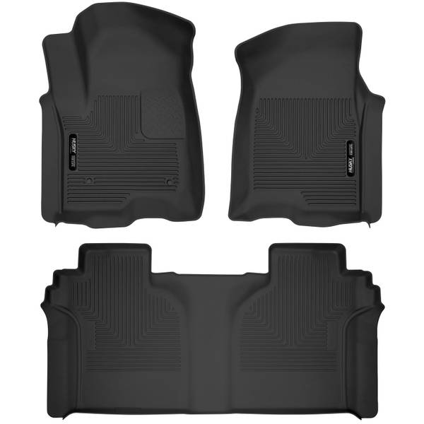 Husky '19-24 Chevy/GMC Silverado/Sierra X-act Contour Floor Liners ...