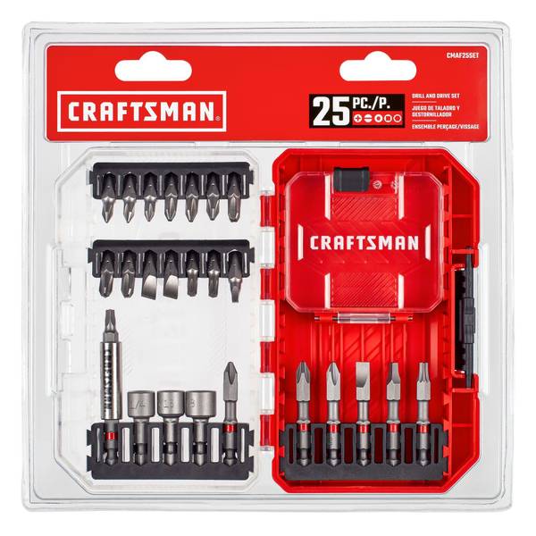 Craftsman 25-Piece Screwdriving Bit Set - CMAF25SET | Blain's Farm & Fleet