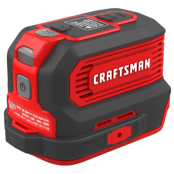Craftsman V20* 150W Power Inverter - CMCB1150B | Blain's Farm & Fleet