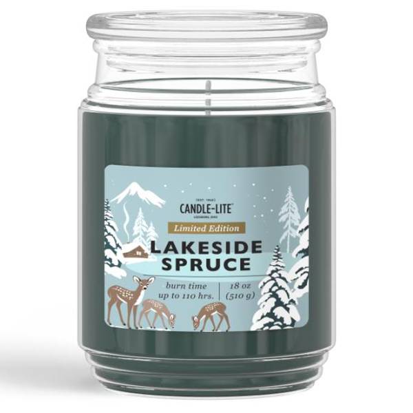 Candle-Lite 18 oz Lakeside Spruce Candle - 46391709 | Blain's Farm & Fleet