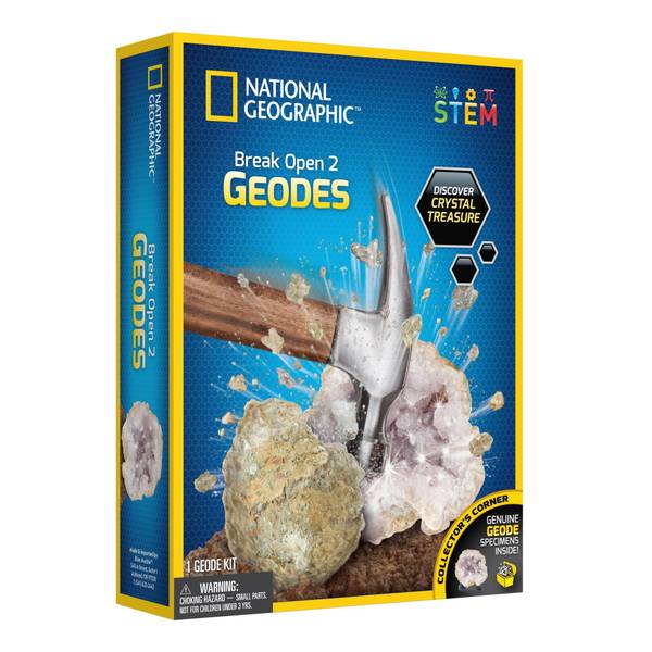 National Geographic Break Open 2 Geodes - RTNGGEO2 | Blain's Farm & Fleet