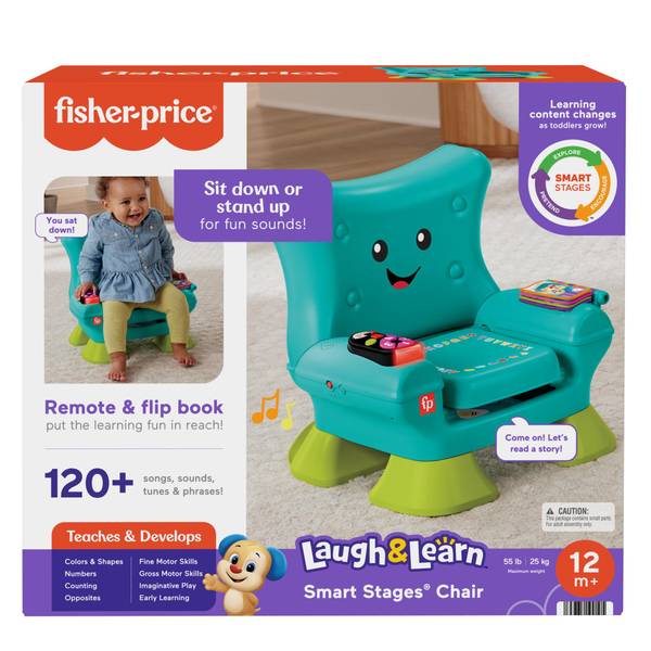 Fisher-Price Laugh & Learn Smart Stages Chair - HTW90 | Blain's Farm ...