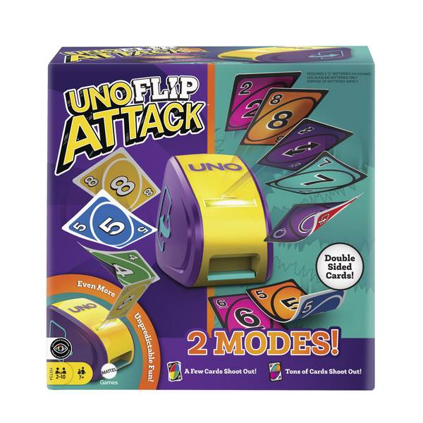 Mattel Uno Flip Attack Game - HXT54 | Blain's Farm & Fleet