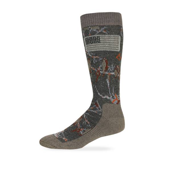 Realtree Men's Ameri-Camo Merino Wool Blend Boot Socks - 72457 | Blain ...