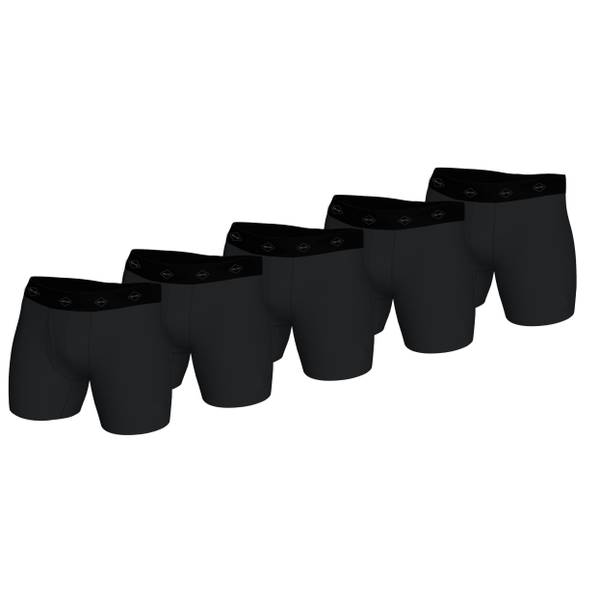 Work N' Sport Men's 5-Pack Knit Boxer Briefs - XLB6001-5-010-S | Blain ...