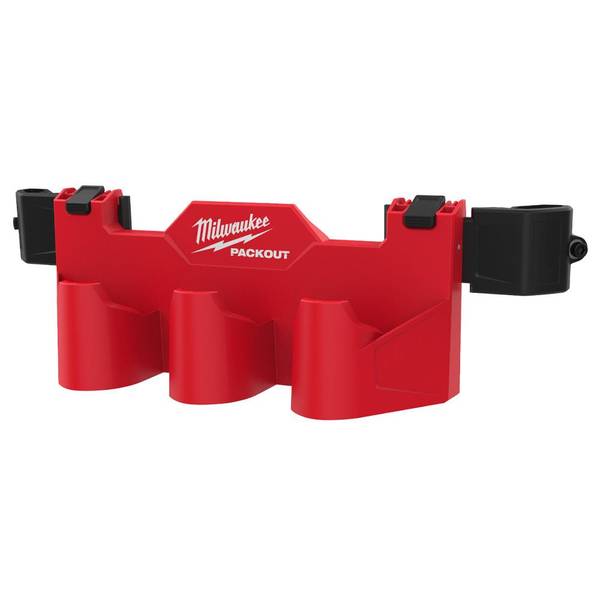 Milwaukee PACKOUT Tool Box M12 Battery Rack Attachment - 48-22-8604 ...