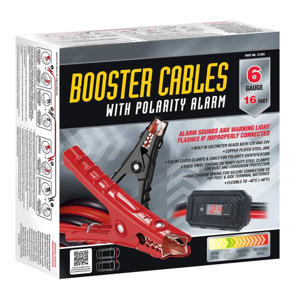 Deka 6ga 16' Copper Aluminum Booster Cable Set - 31385 | Blain's Farm ...