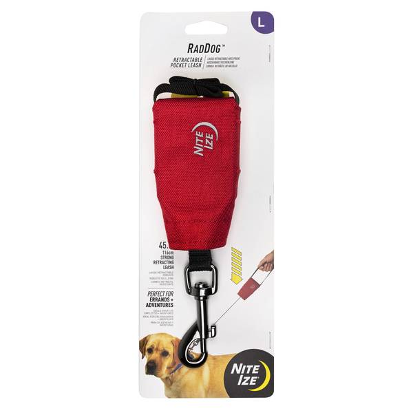 Nite Ize Large RadDog Retractable Pocket Leash - RRPLL-10-R3 | Blain's ...