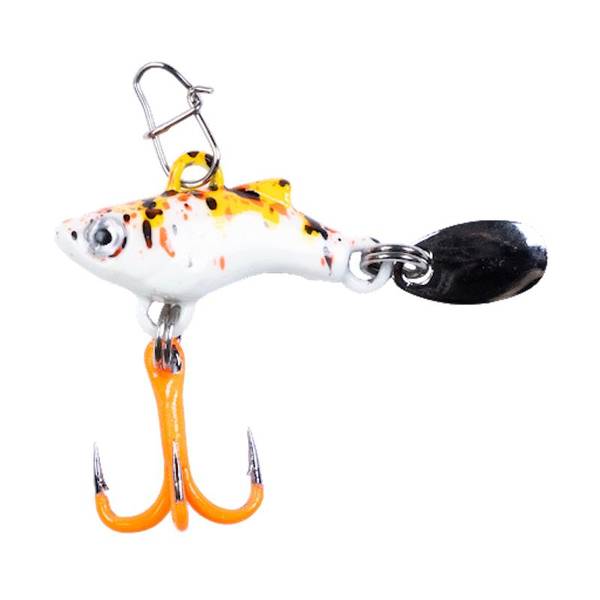 Clam Tikka Flash PT, 1/16 oz, size18, Glow White/Chartreuse Koi - 19039 | Blain's Farm & Fleet