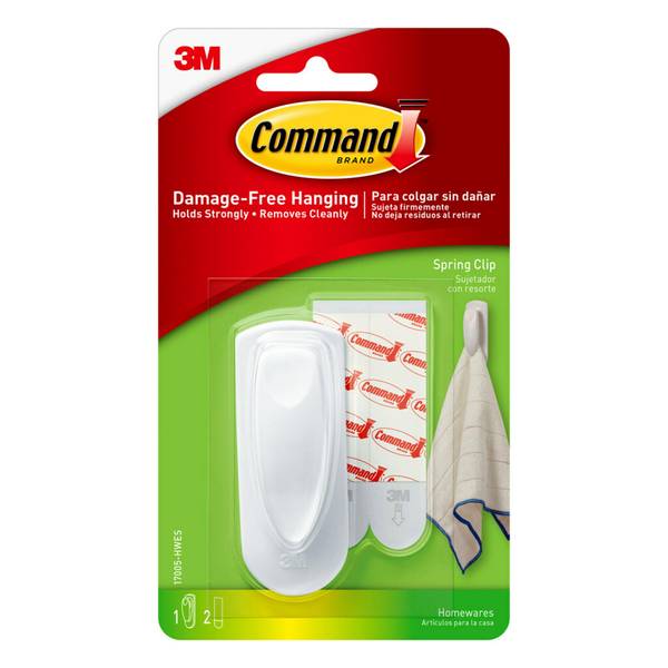 3M Command Spring Clip with Adhesive - 17005-ES | Blain's Farm & Fleet