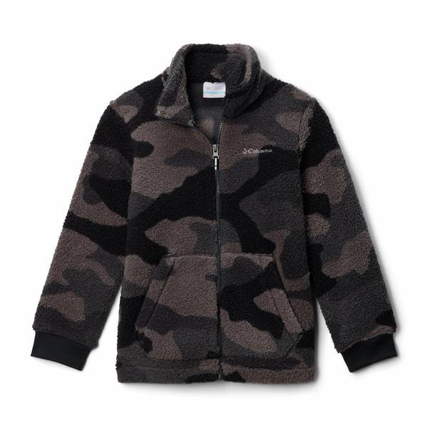 Columbia Boys' Rugged Ridge II Printed Sherpa Jacket, Black Mod Camo ...