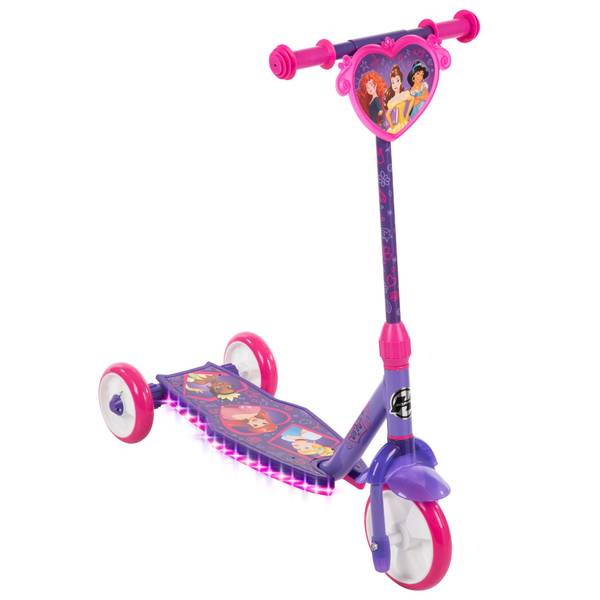Disney Princess Electro-Light 3-Wheel Preschool Scooter - 28512 | Blain ...