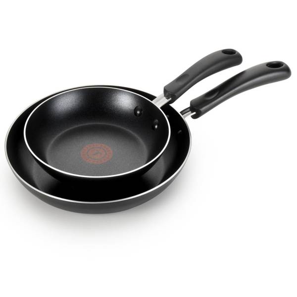 T-Fal 2-Piece Essentials Nonstick Fry Pan Set - B242S274 | Blain's Farm ...