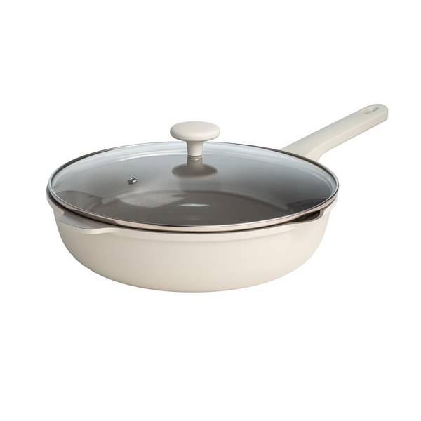 Ecolution 4 Quart Aria Cast Aluminum Deep Cooker with Glass Lid ...