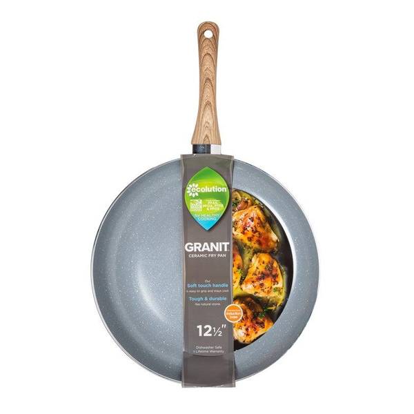 Ecolution 12.5" Granit Grande Induction Fry Pan - EGA1I-L5132E | Blain ...