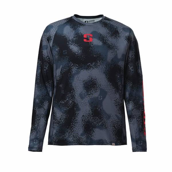 Striker Men's UPF Long Sleeve Wave Break Shirt, Midnight, 2XL - 32213 ...