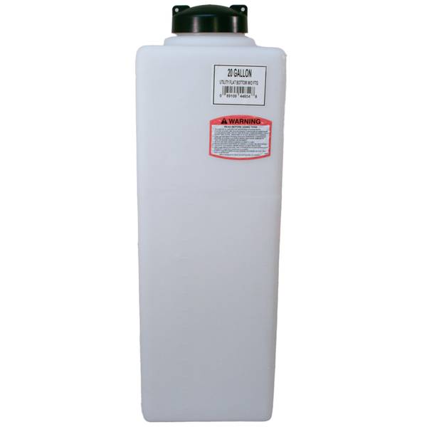 Norwesco 20 Gallon Flat Bottom Utility Tank - 44854-DS | Blain's Farm ...