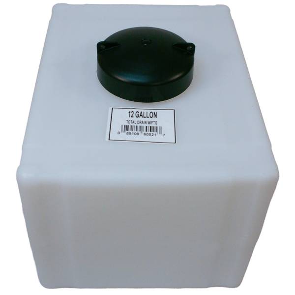 Norwesco 12 Gallon Total Drain Tank - 60521-DS | Blain's Farm & Fleet
