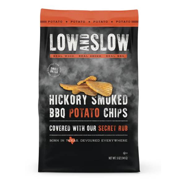 Low and Slow 5 oz Smoked BBQ Potato Chips - 42200 | Blain's Farm & Fleet