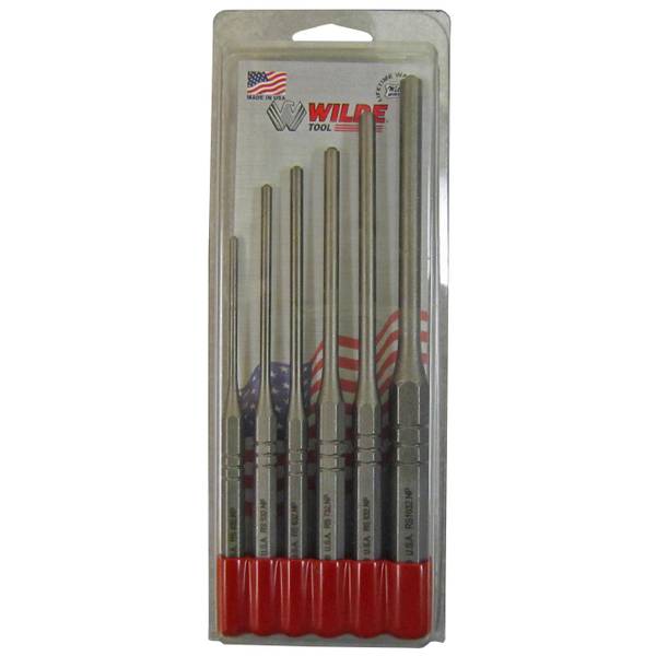 Wilde Tool Co 6 Piece Roll Spring Punch Set - RS906.NP/VP | Blain's ...
