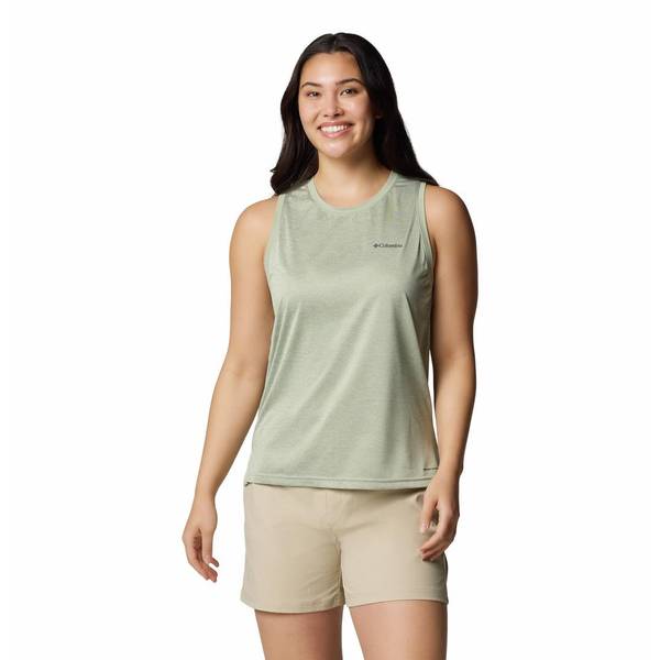 Columbia Women's Bluevista Hill Tank, Safari Heather, XL - 2119311348 ...