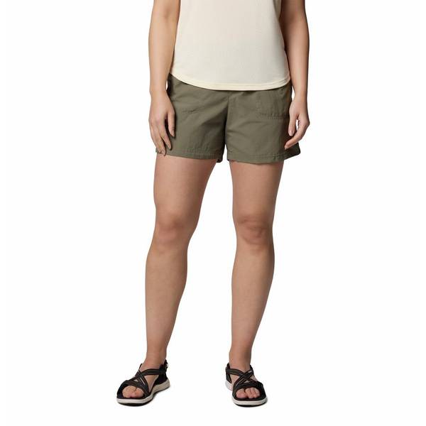 Columbia Women's Sandy River Shorts II, Stone Green, 2X - 2118243397-2X ...