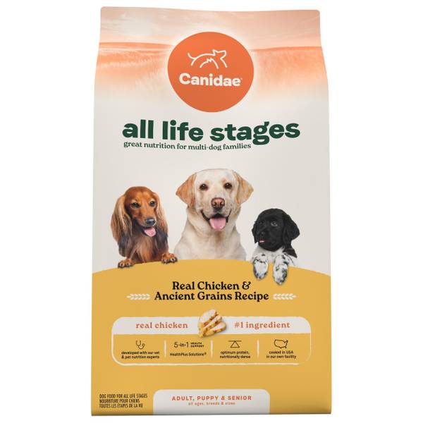 Canidae 5 lb All Life Stages Real Chicken/Ancient Grains Recipe Dry Dog Food - 103971 | Blain's ...