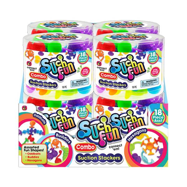 Such Fun Combo Suction Stackers Assortment - 4900 | Blain's Farm & Fleet