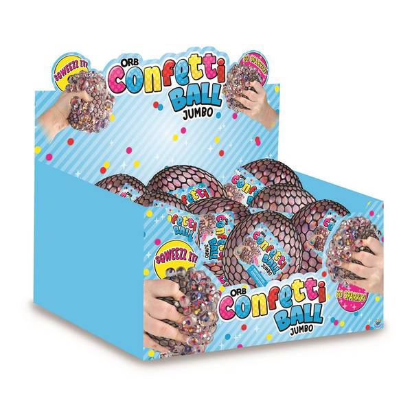 Orb Curiosities Confetti Ball Jumbo - 4210901207 | Blain's Farm & Fleet